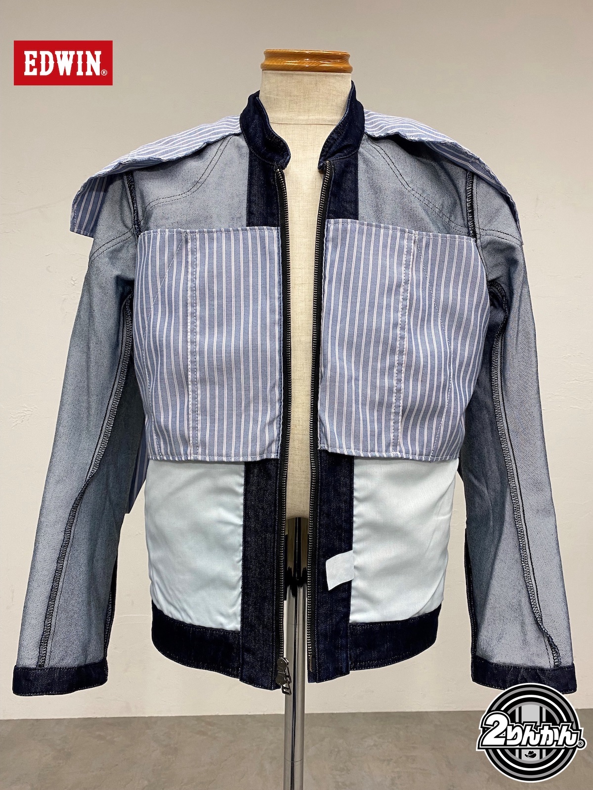 ジーンズブランドのEDWINが作ったデニムジャケット＆ベスト・エプロン | 2りんかんNEWS