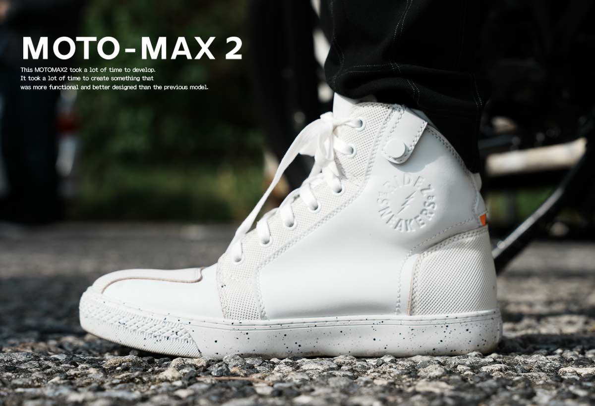 RIDEZから普段履きできるバイクスニーカー｢ MOTO-MAX2｣ 新発売！ | 2りんかんNEWS